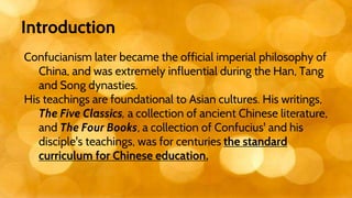 Confucius: An Overview | PPTX