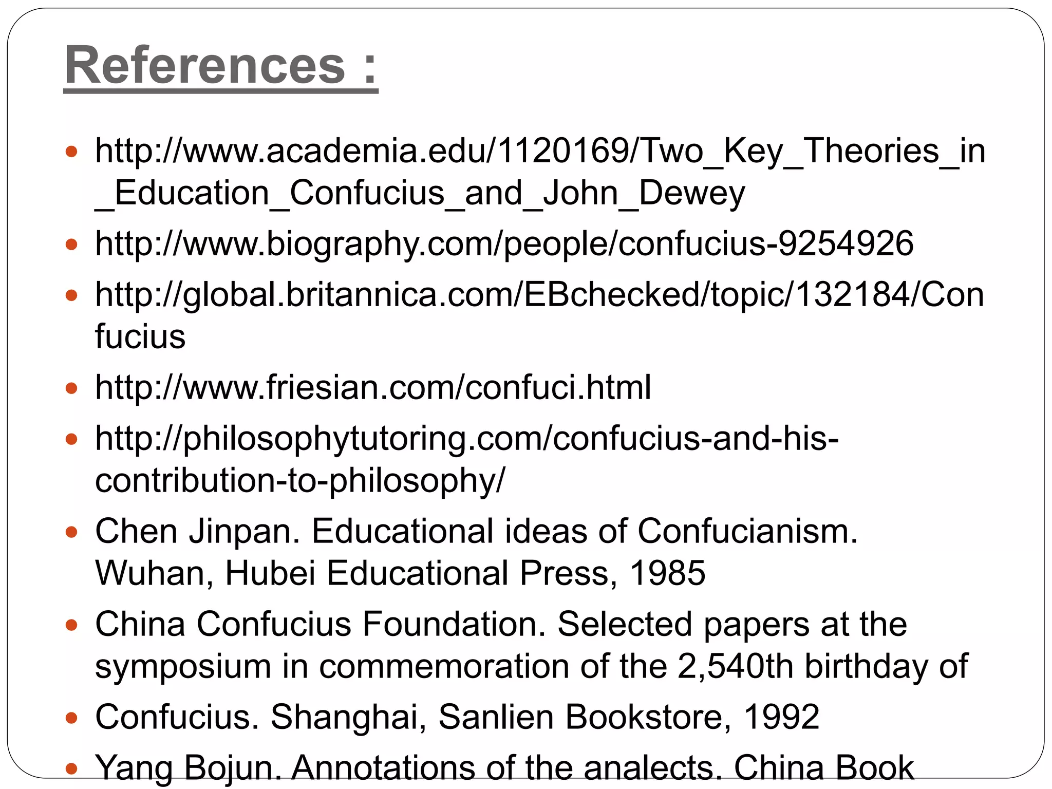 Confucius | PPTX