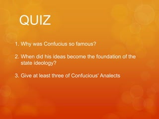 Confucius Biography | PPTX
