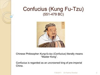 Confucius (kung fu tzu) | PPSX