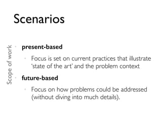 Personas, Scenarios, User Stories, Use Cases (IxDworks.com) | PDF
