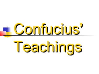 Confucianism and Taoism | PPT
