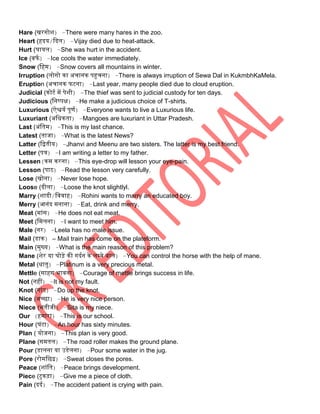 Common Confused Words in English Language | PDF