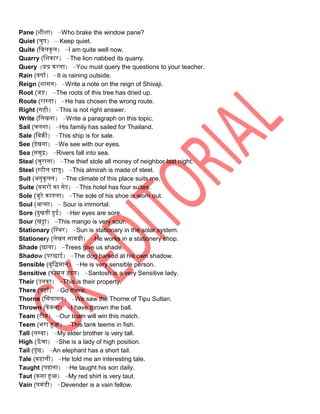 Common Confused Words in English Language | PDF