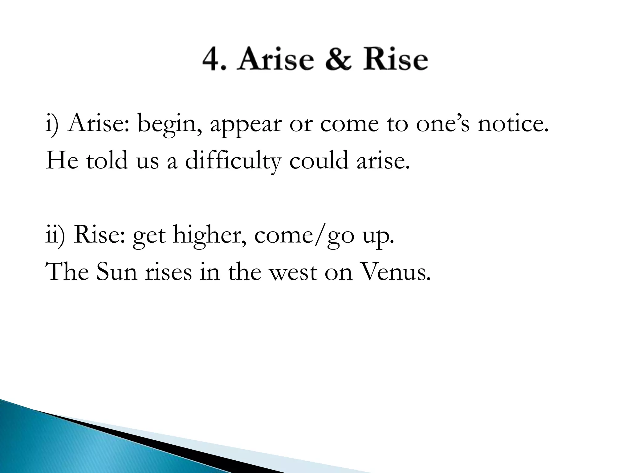 Confusing words (part 1) | PPT