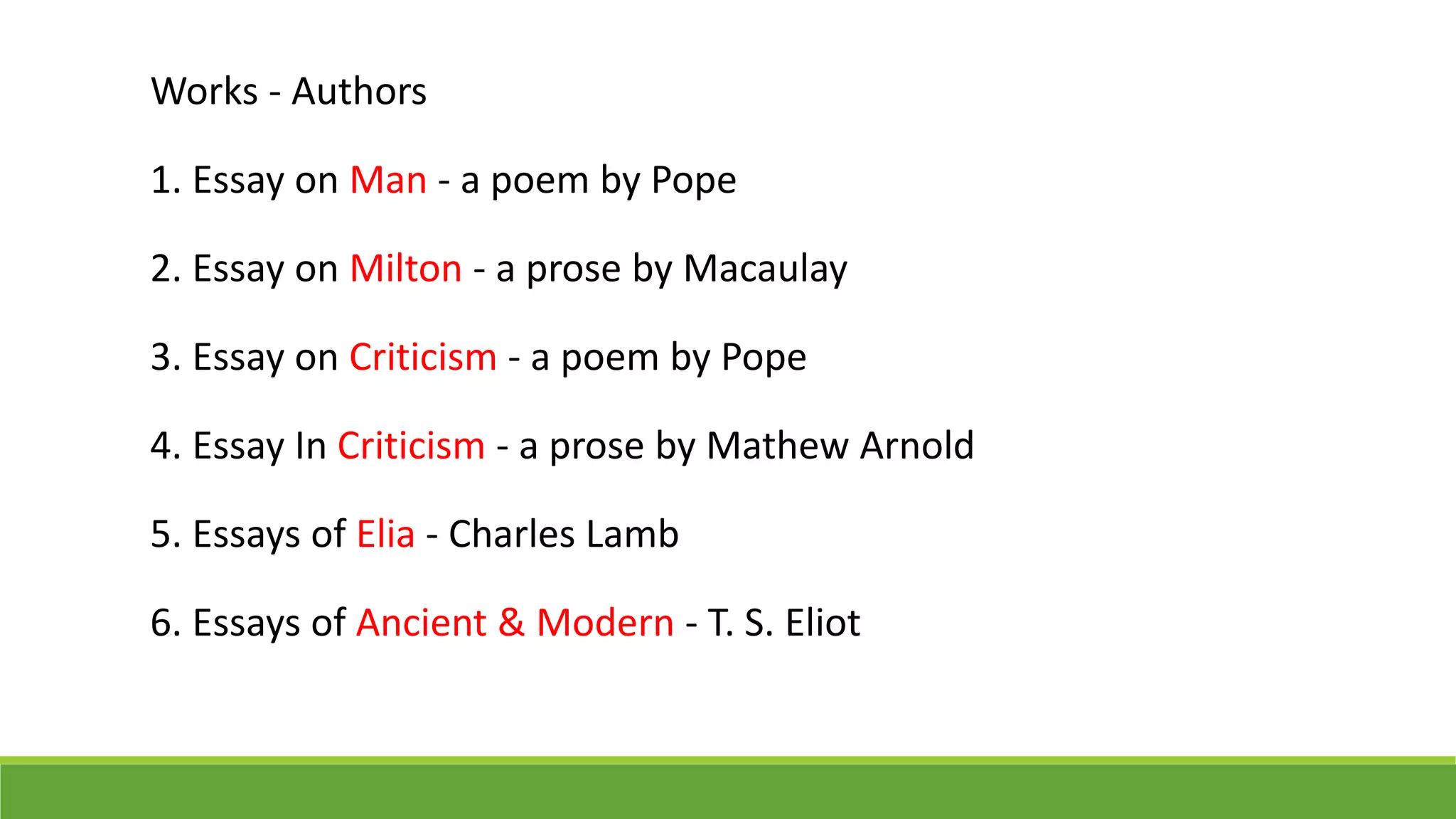 Confusing works in english literature | PPT