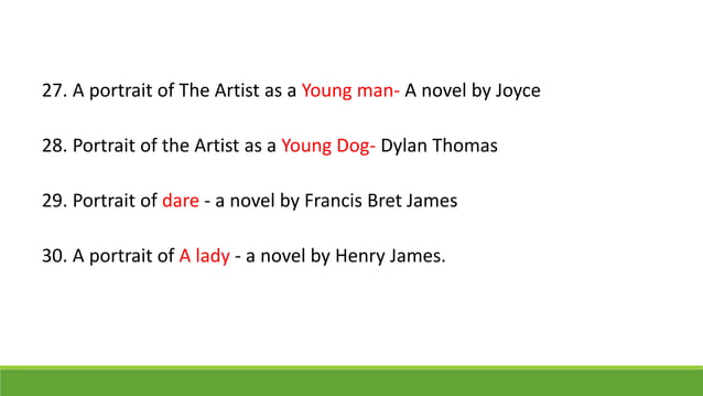 Confusing works in english literature | PPT