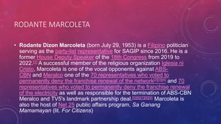 Cong. Rodante Marcoleta.pptx