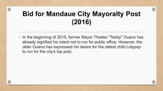 Cong. Emmarie Dizon.pptx | Elections | Politics