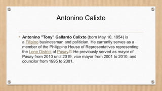 Cong. Antonio Calixto.pptx