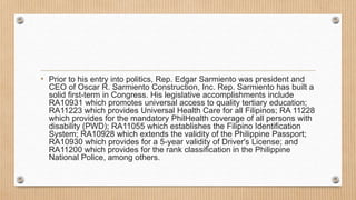 Cong. Edgar Mary Sarmiento.pptx