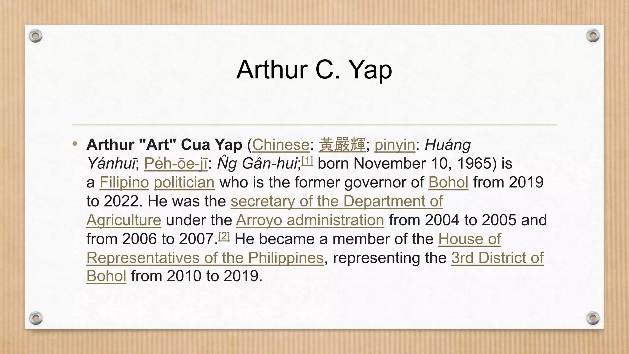 Cong Arthur Yap Pptx