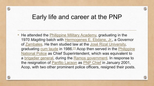 Cong. Romeo Acop.pptx | Politics