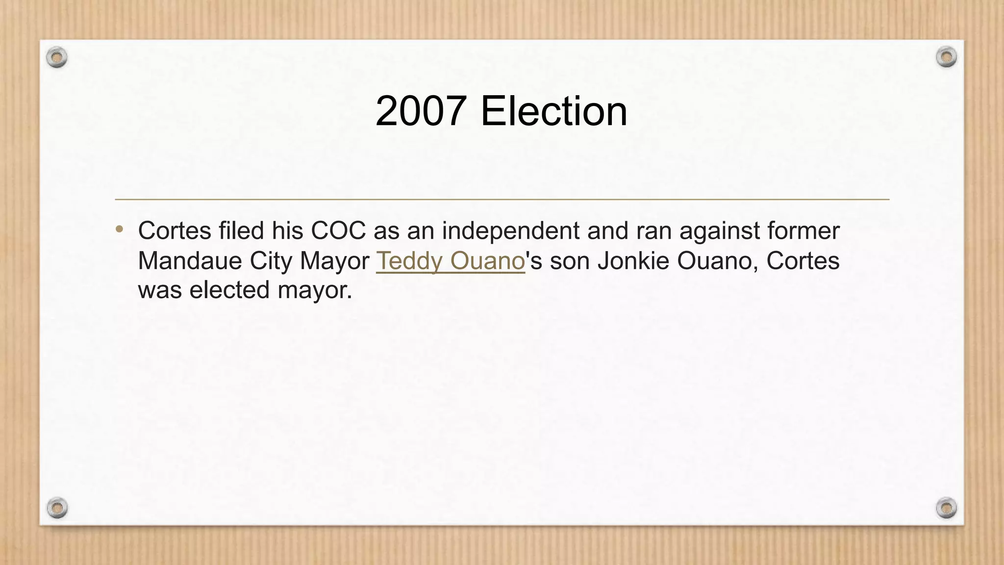 Cong. Jonas Cortes.pptx | Developmental Sites | Real Estate