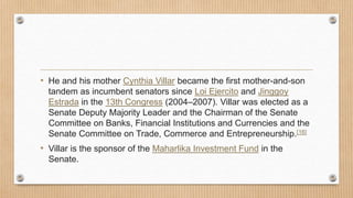 Cong. Mark Aguila Villar.pptx | Elections | Politics