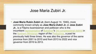 Cong. Jose Maria Zubiri Jr..pptx