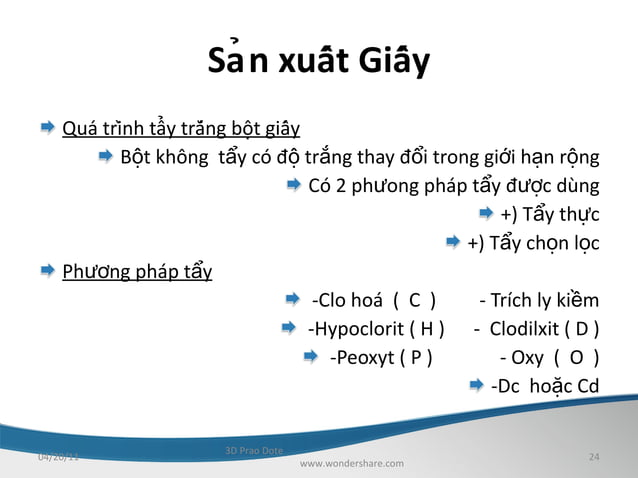 Cong nghe-san-xuat-giay ppt | PPT
