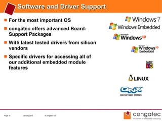 Congatec_Global Vendor for Innovative Embedded Solutions_Ankara | PDF ...