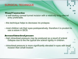 congenital glaucoma and congenital cataract | PPT