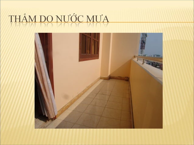 Giai phap chong tham | PPT