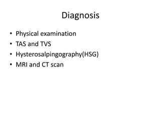 Congenital disorders of female reproductive tract | PPTX | Pregnancy ...