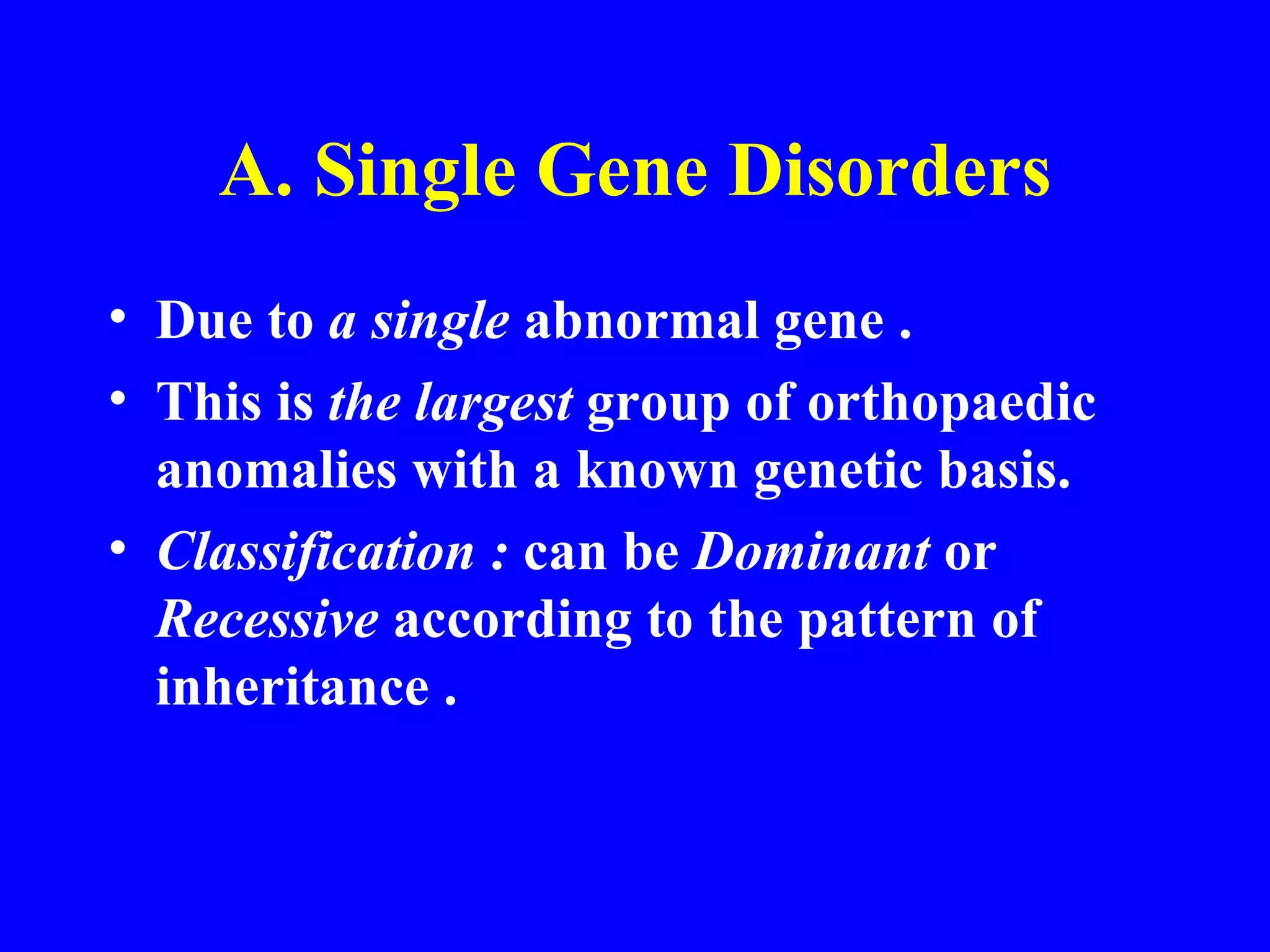 Congenital Bone & Joint Diseases | PPT