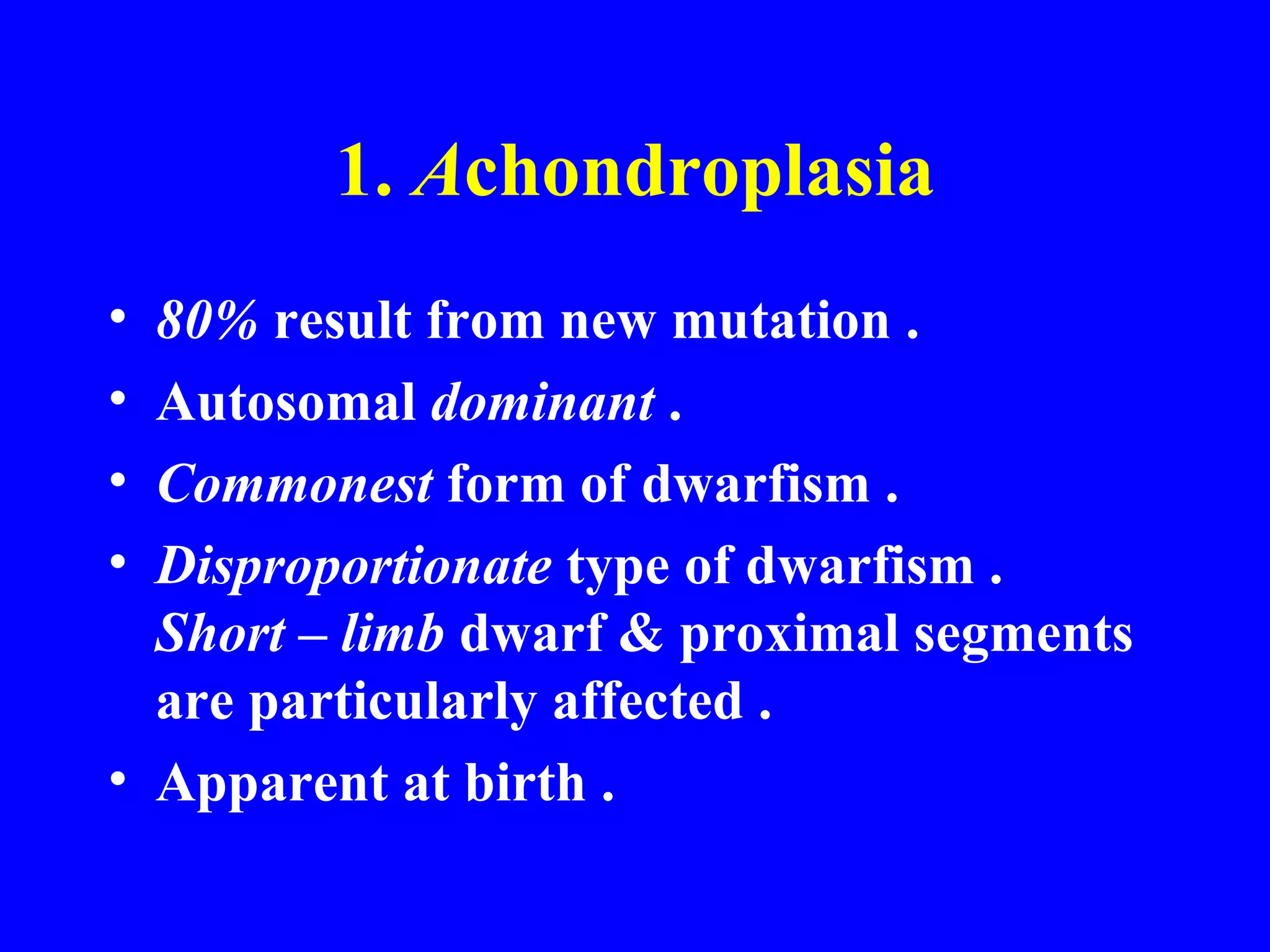 Congenital Bone & Joint Diseases | PPT