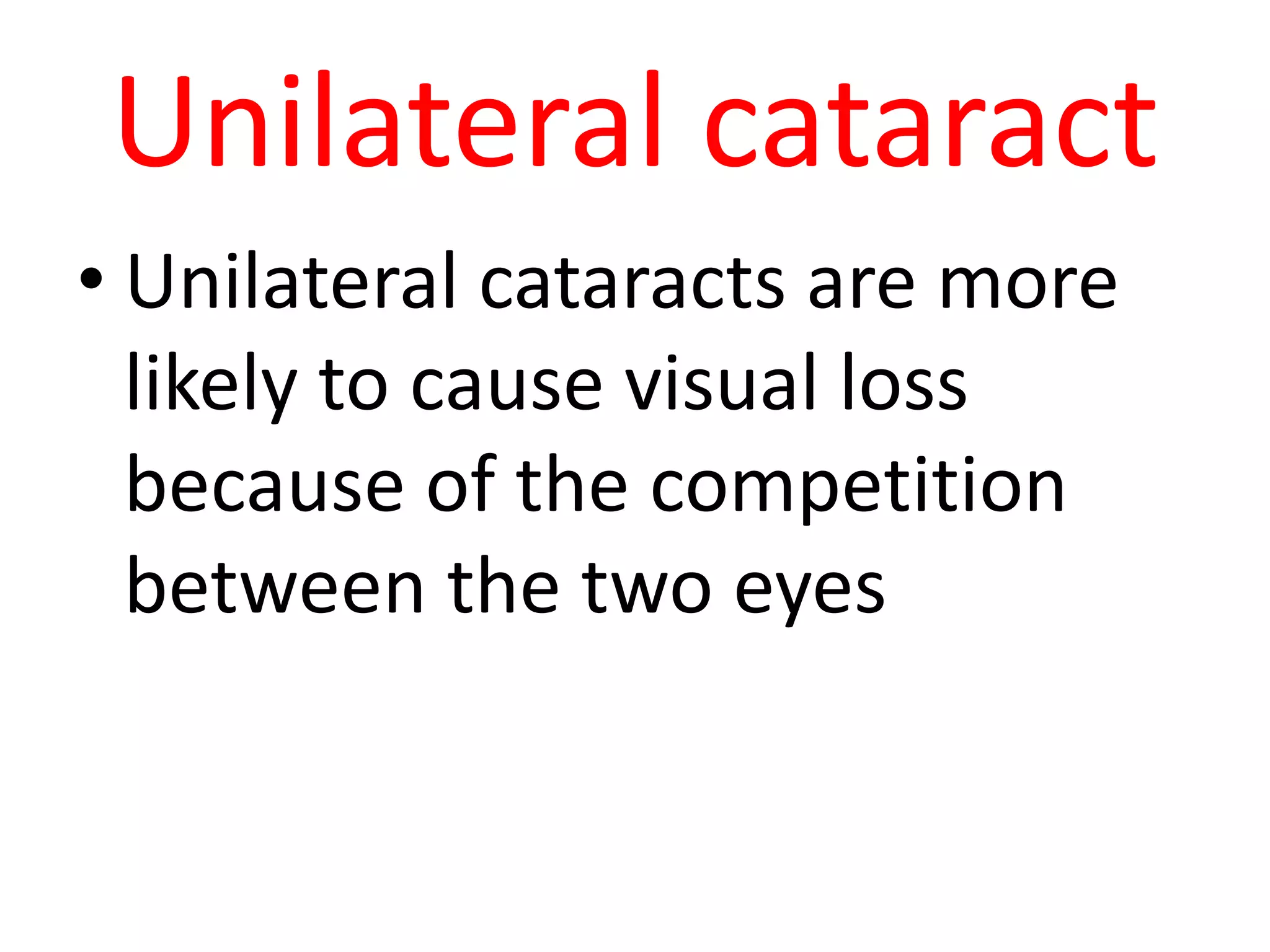 Congenital cataract | PPT