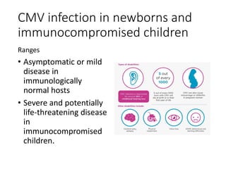 Congenital cytomegalovirus infection | PPTX