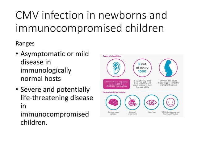 Congenital cytomegalovirus infection | PPTX