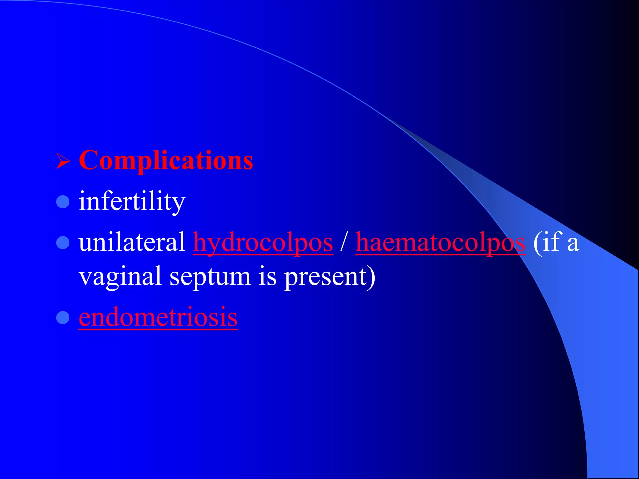 Congenital abnormaleties of the uterus | PPTX