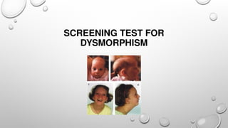 Congenital abnormalities and diagnostic approaches | PPTX