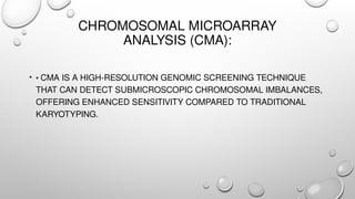 Congenital abnormalities and diagnostic approaches | PPT