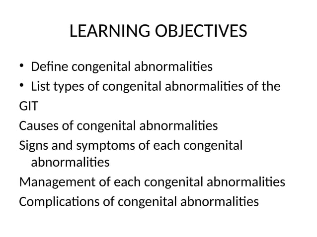 Congenital Abnormalities.pptx EASY TO BE DOWNLOADED | PPT