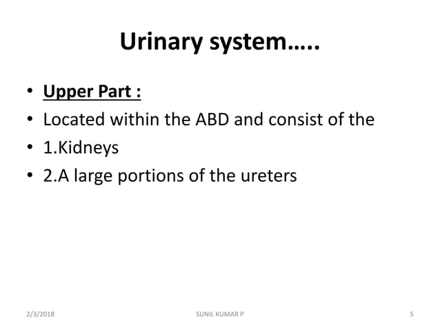 Congenital abnormalities of kidney and urinary system | PPTX