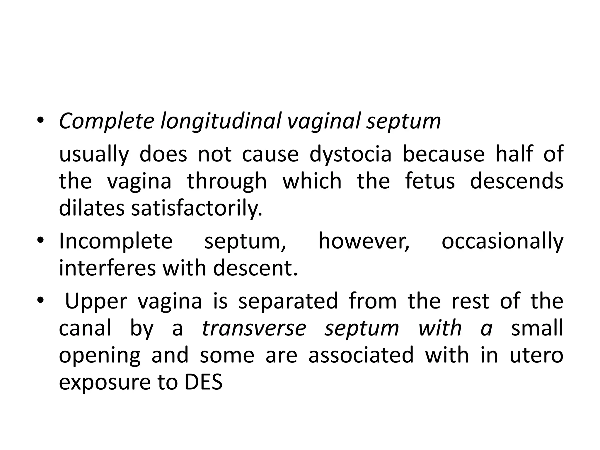Congenital abnormalities of reproductive system | PPTX