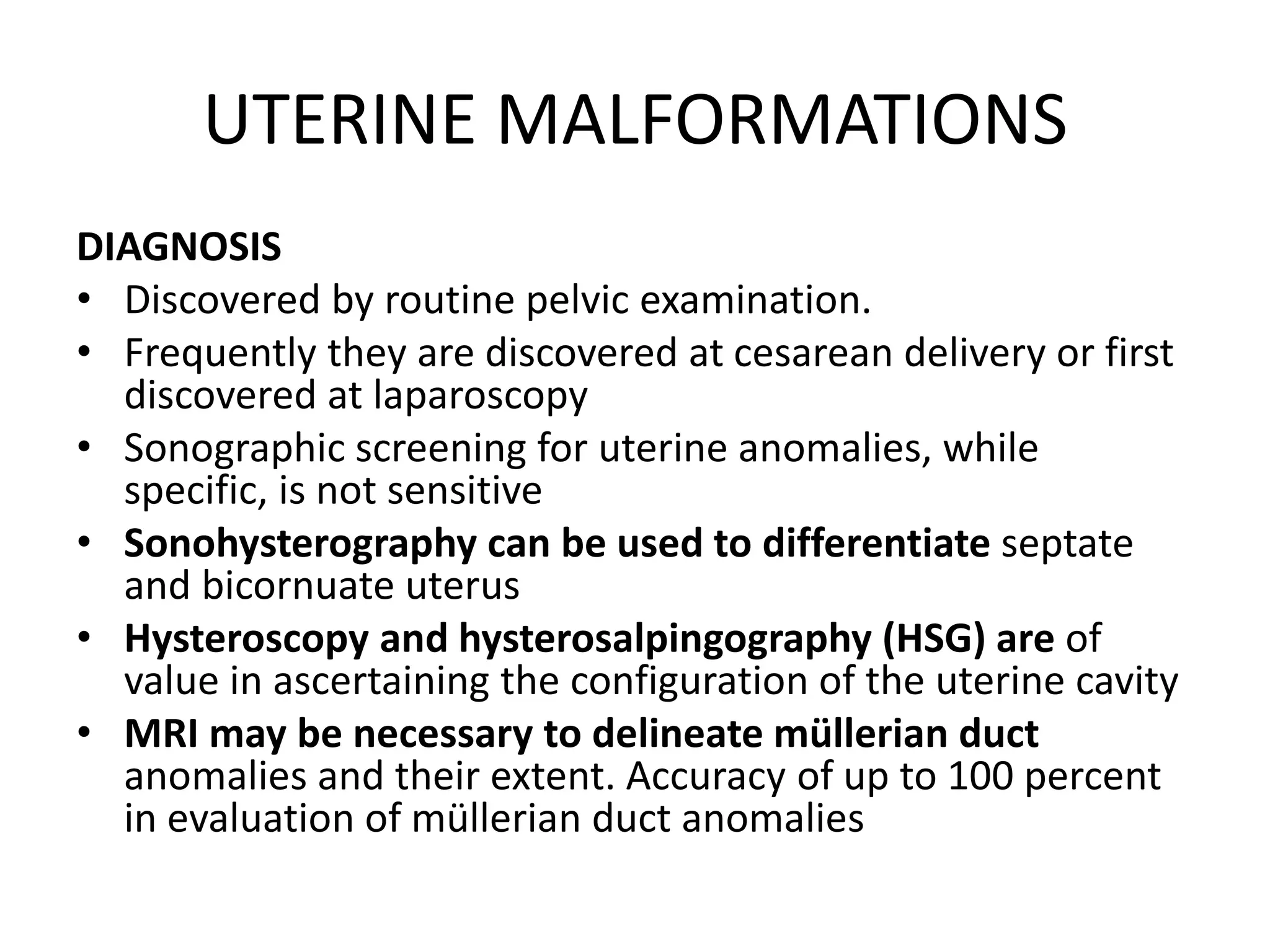 Congenital abnormalities of reproductive system | PPTX