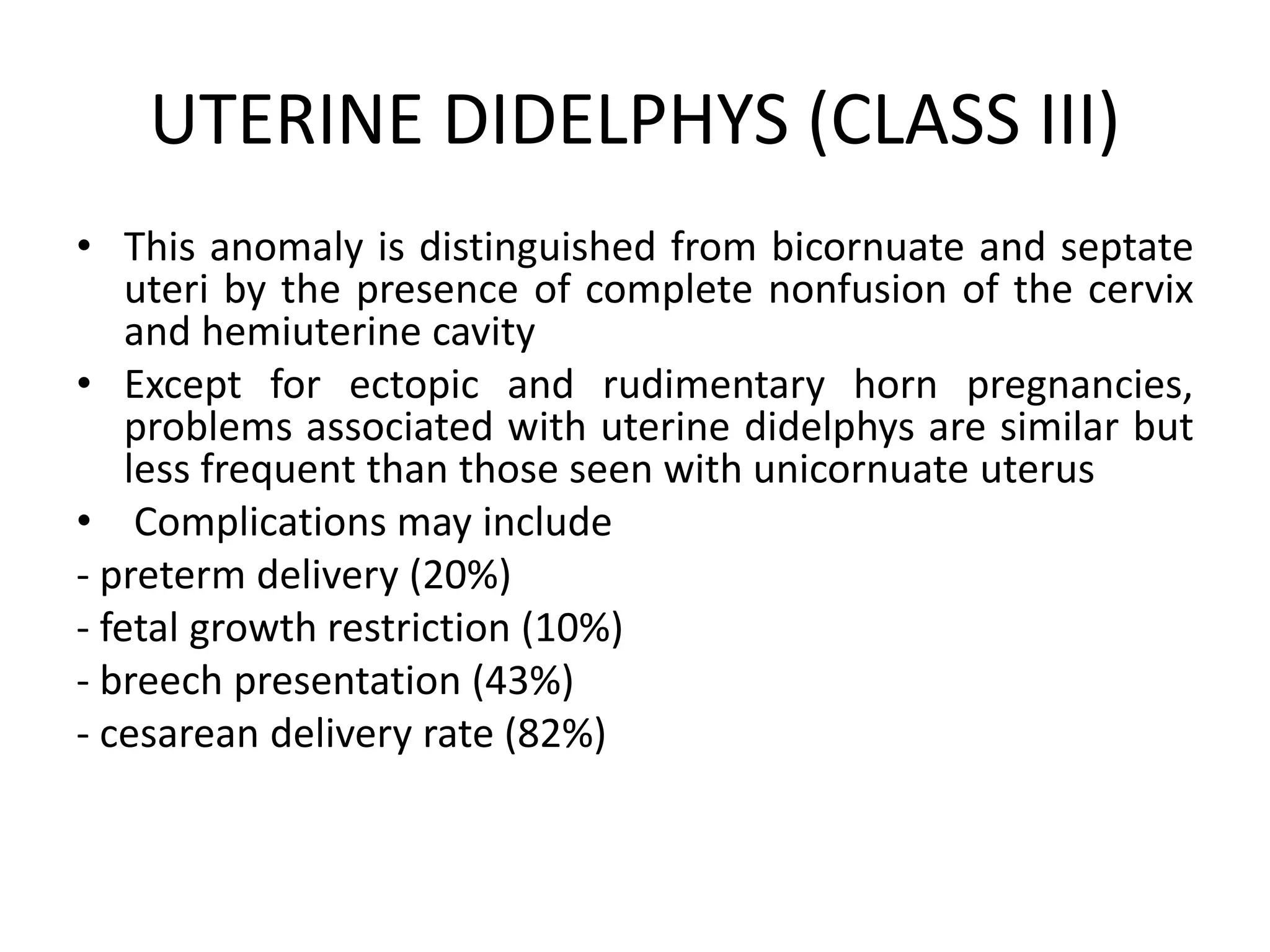 Congenital abnormalities of reproductive system | PPTX