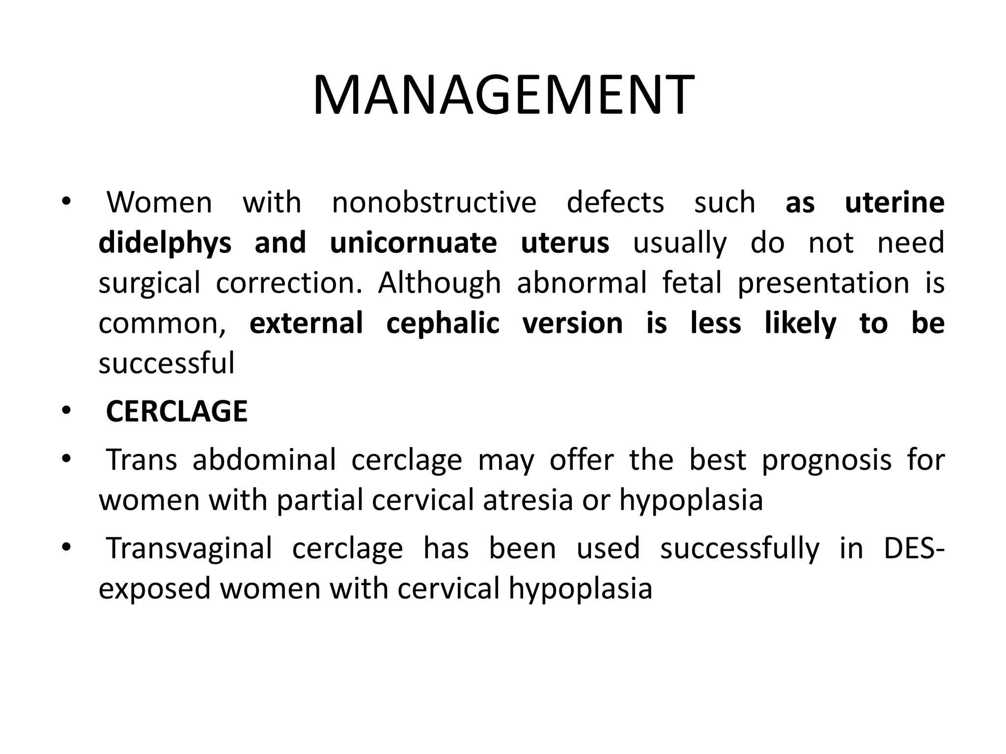 Congenital abnormalities of reproductive system | PPTX