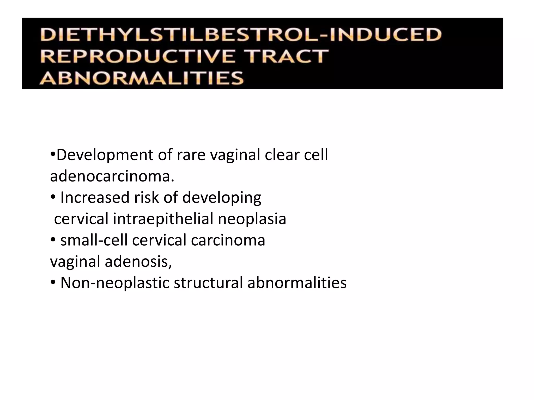Congenital abnormalities of reproductive system | PPTX