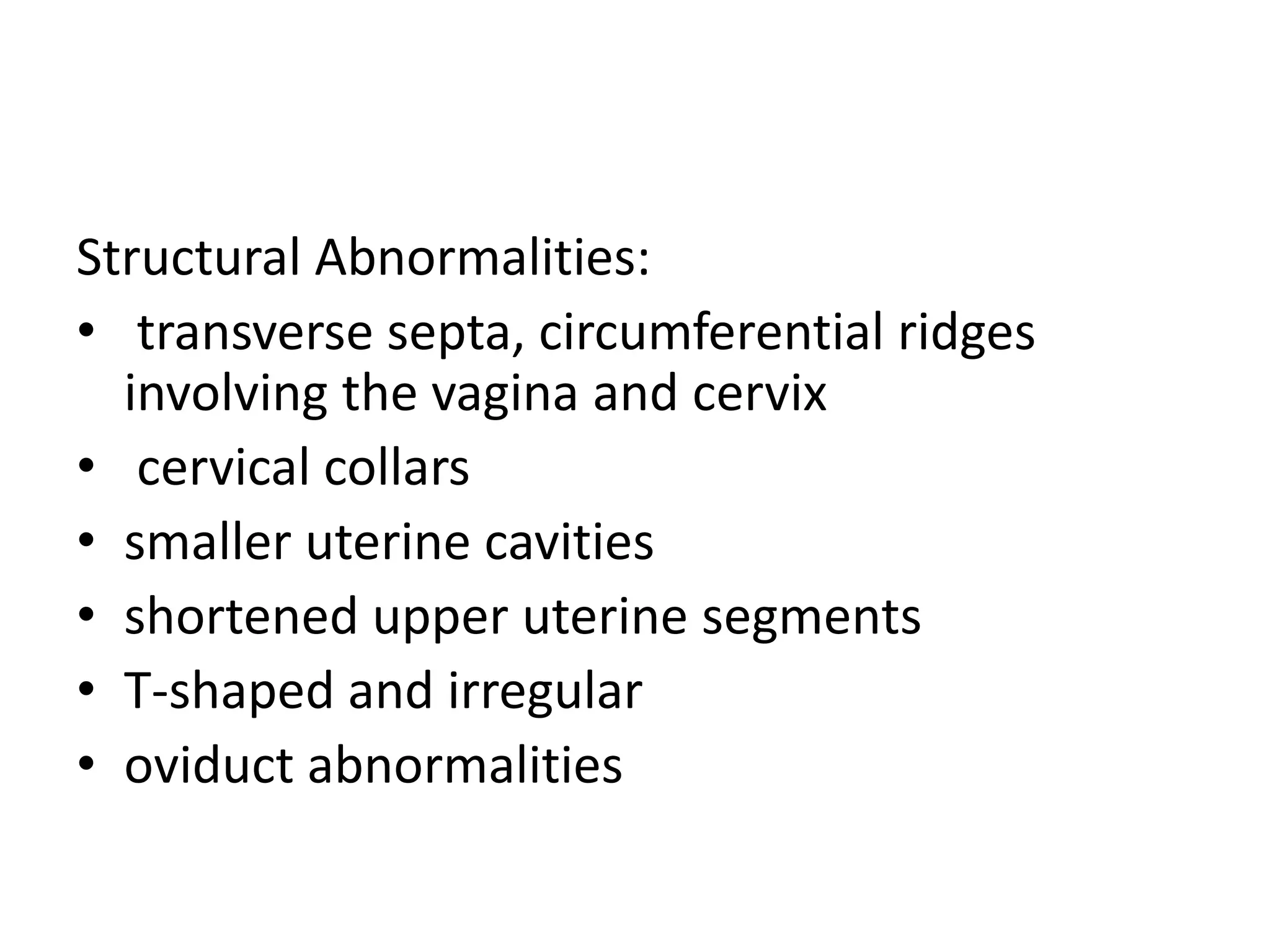 Congenital abnormalities of reproductive system | PPTX