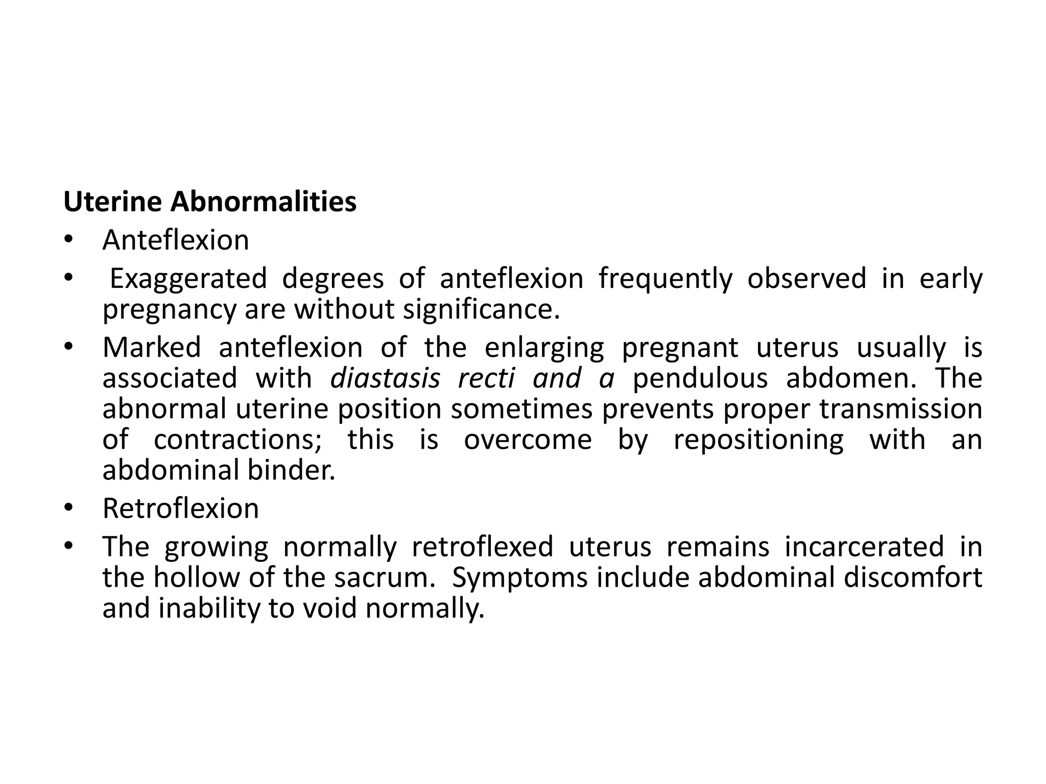 Congenital abnormalities of reproductive system | PPTX