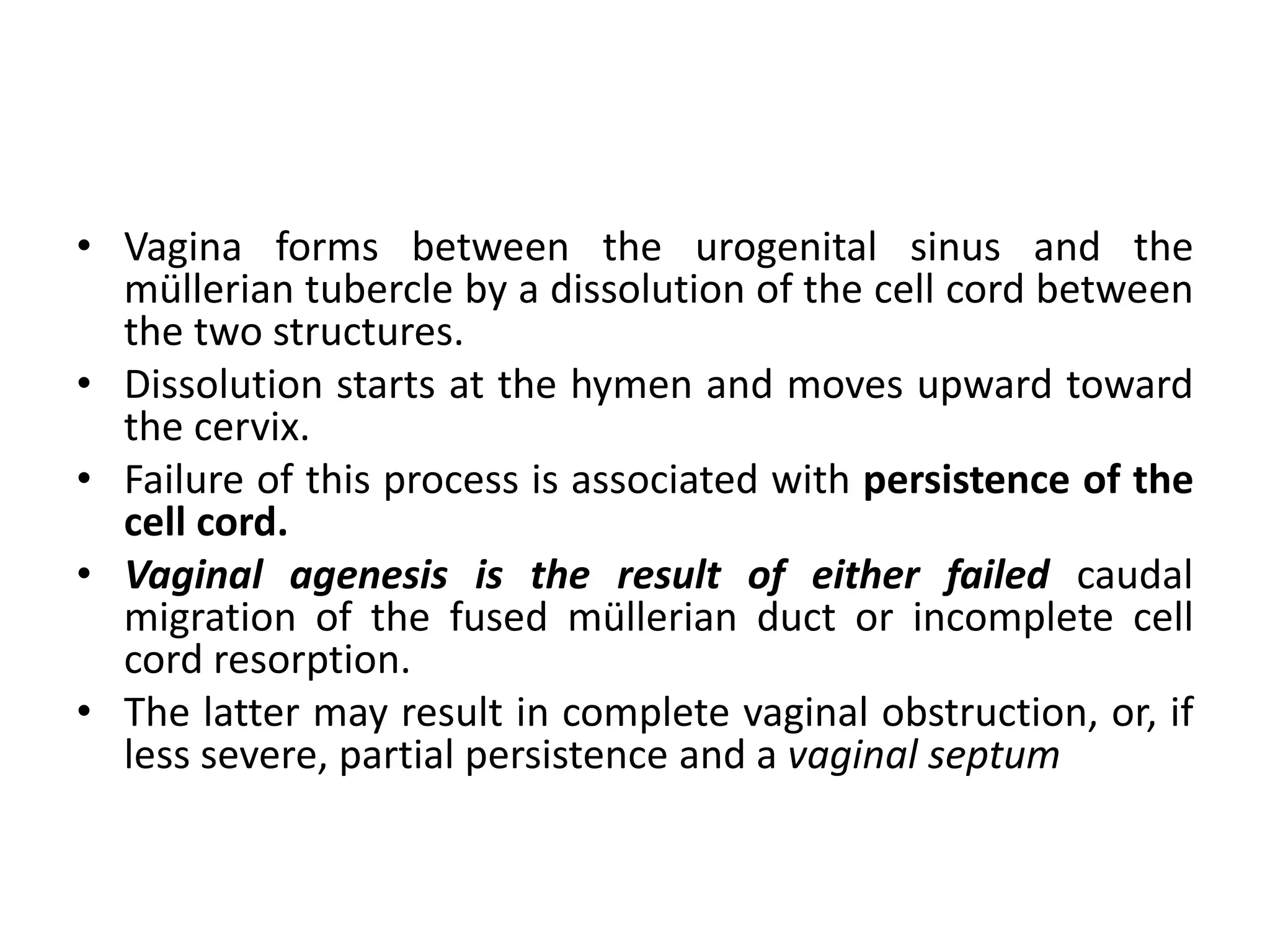Congenital abnormalities of reproductive system | PPTX