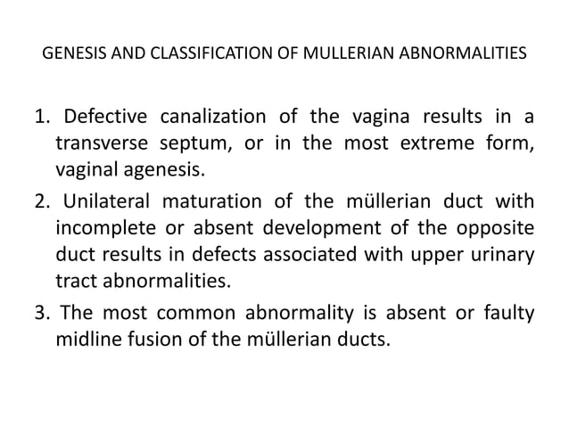 Congenital abnormalities of reproductive system | PPTX | Pregnancy ...