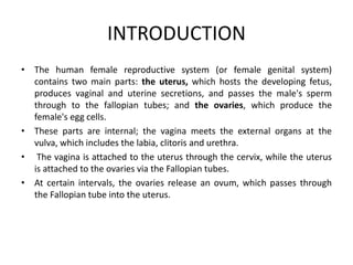 Congenital abnormalities of reproductive system | PPTX