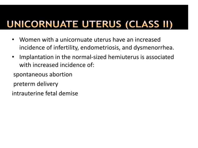 Congenital abnormalities of reproductive system | PPTX | Pregnancy ...