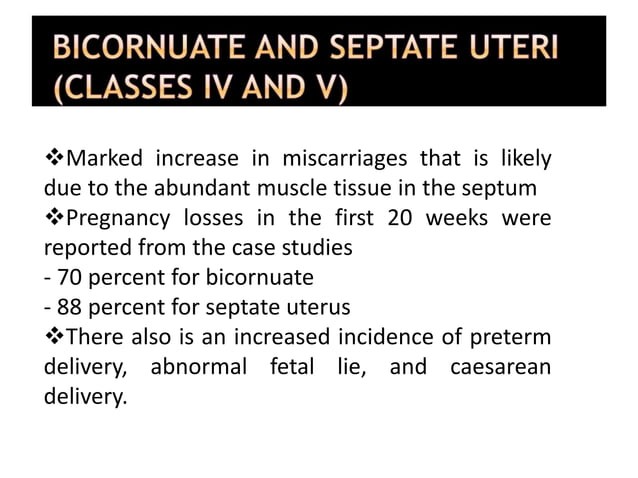 Congenital abnormalities of reproductive system | PPTX | Pregnancy ...