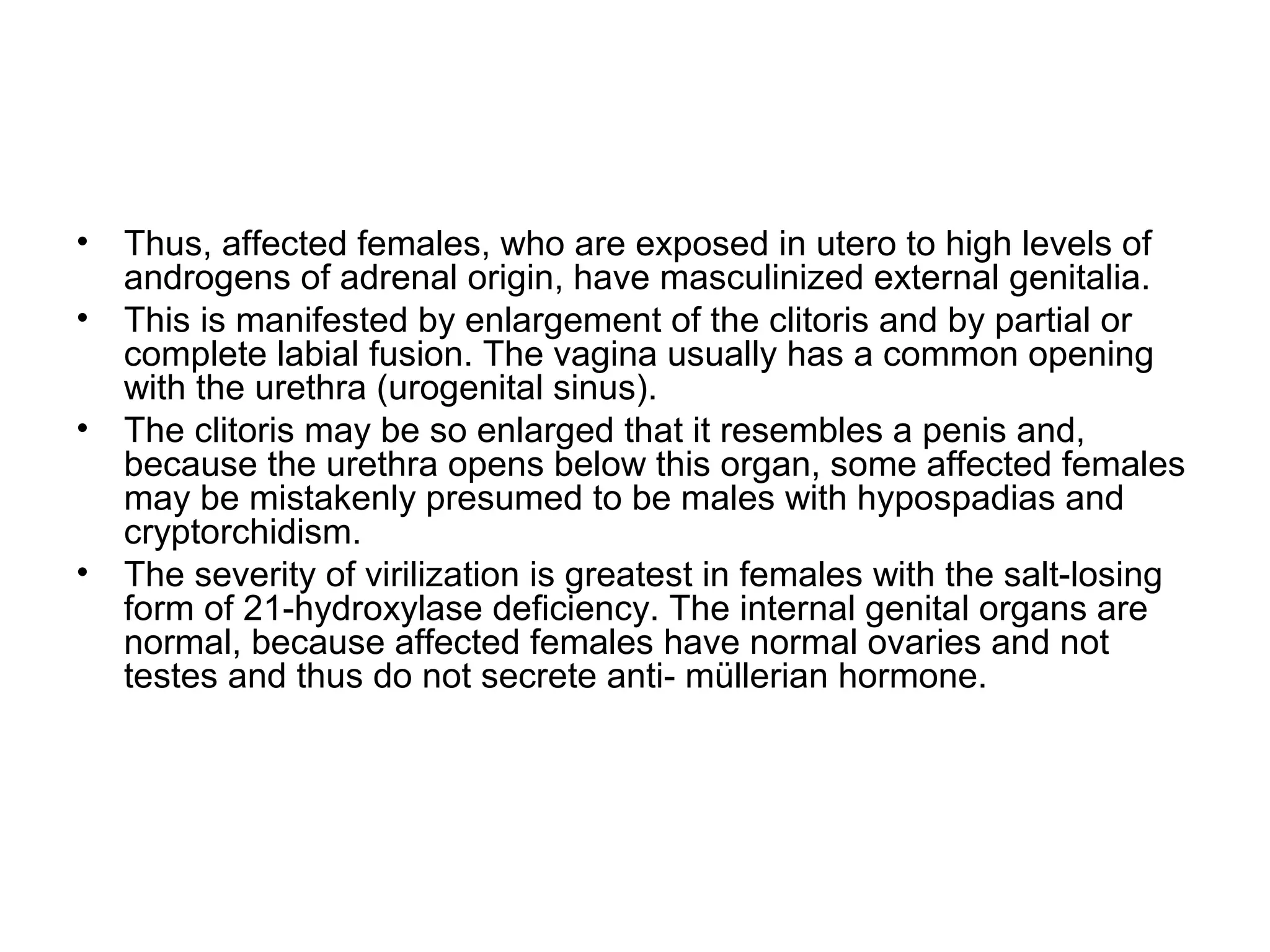 Congenital adrenal hyperplasia | PPT