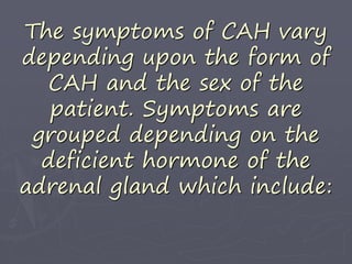 Нненду Чарлес Обиди_CONGENITAL ADRNAL HYPERPLASIA.ppt