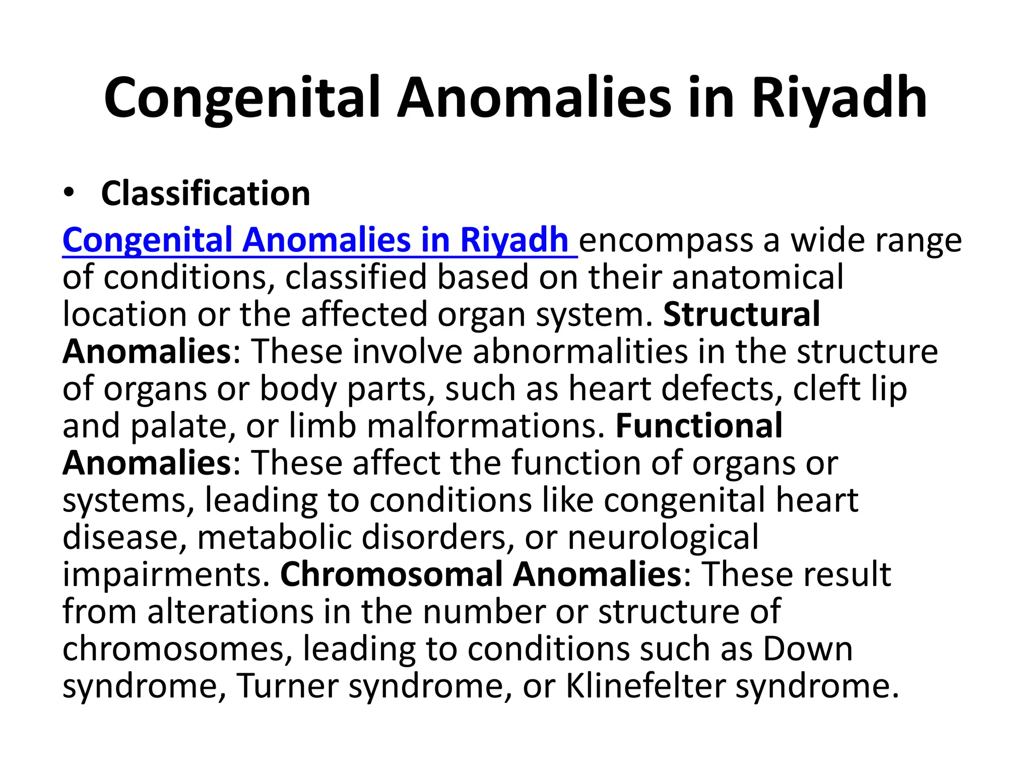 Congenital Anomalies in Riyadh, Saudi Arabia.pptx